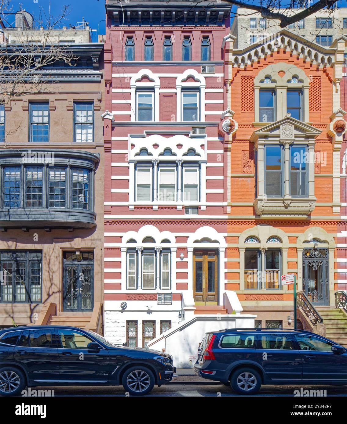 Row houses on West 78th Street, designed by famed Spanish engineer ...