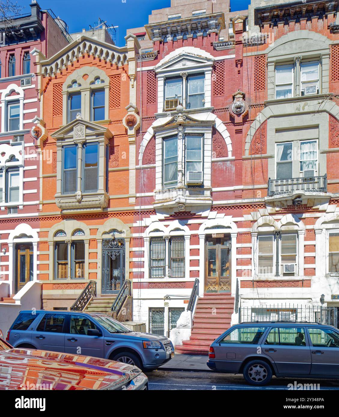 Row houses on West 78th Street, designed by famed Spanish engineer ...