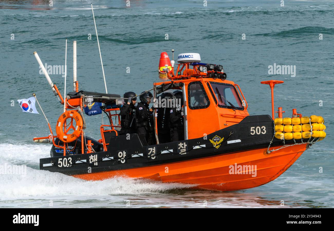 September 3, 2024, Incheon, South Korea: South Korea's Korea Coast ...