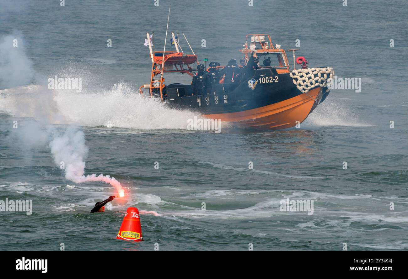 September 3, 2024, Incheon, South Korea: South Korea's Korea Coast ...