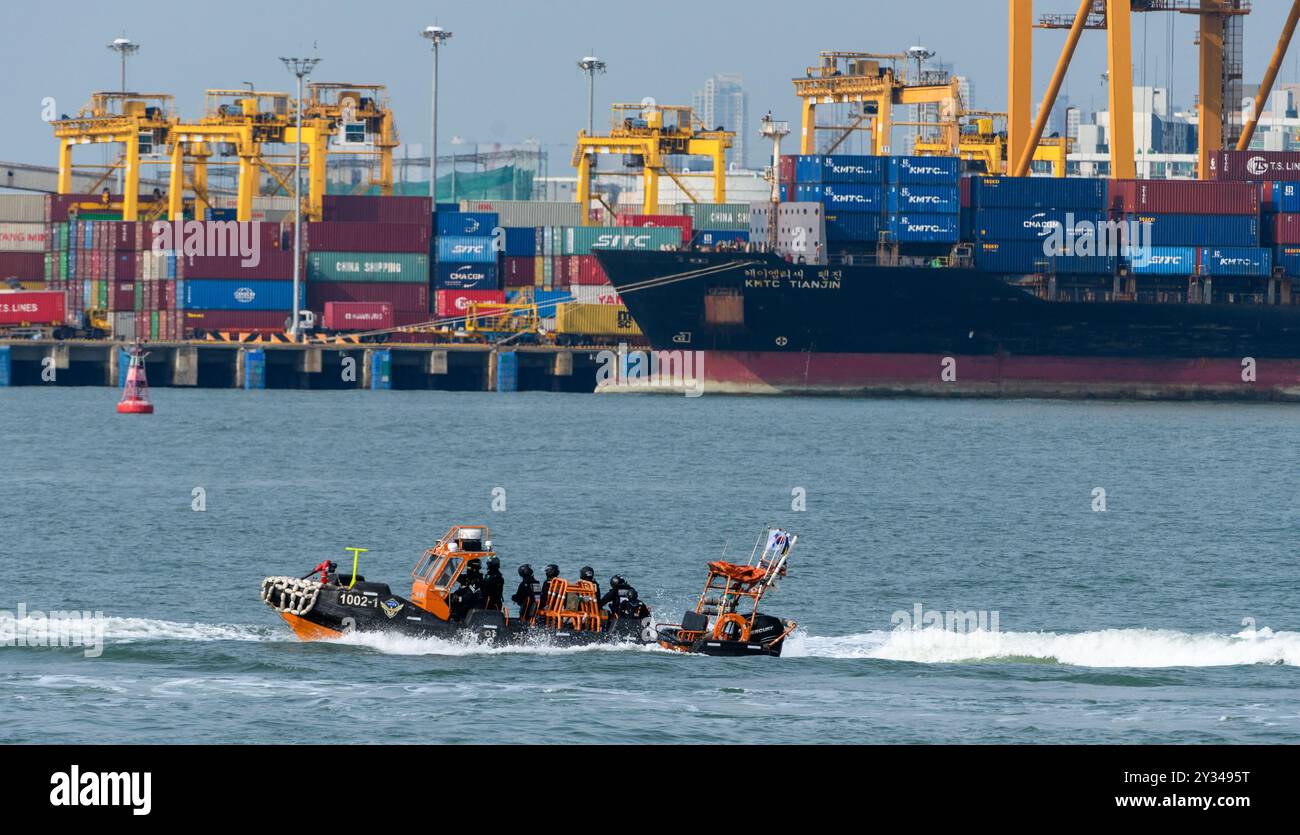 September 3, 2024, Incheon, South Korea: South Korea's Korea Coast ...