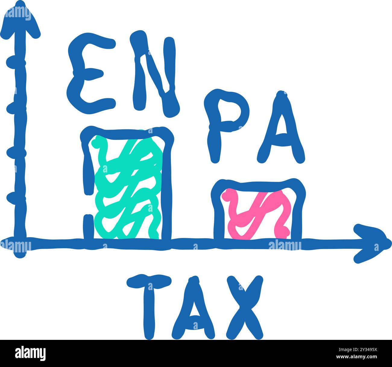 infographic tax icon doodle illustration Stock Vector Image & Art - Alamy