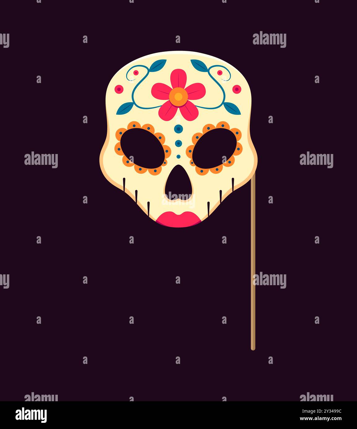 Calaca mask hi-res stock photography and images - Alamy