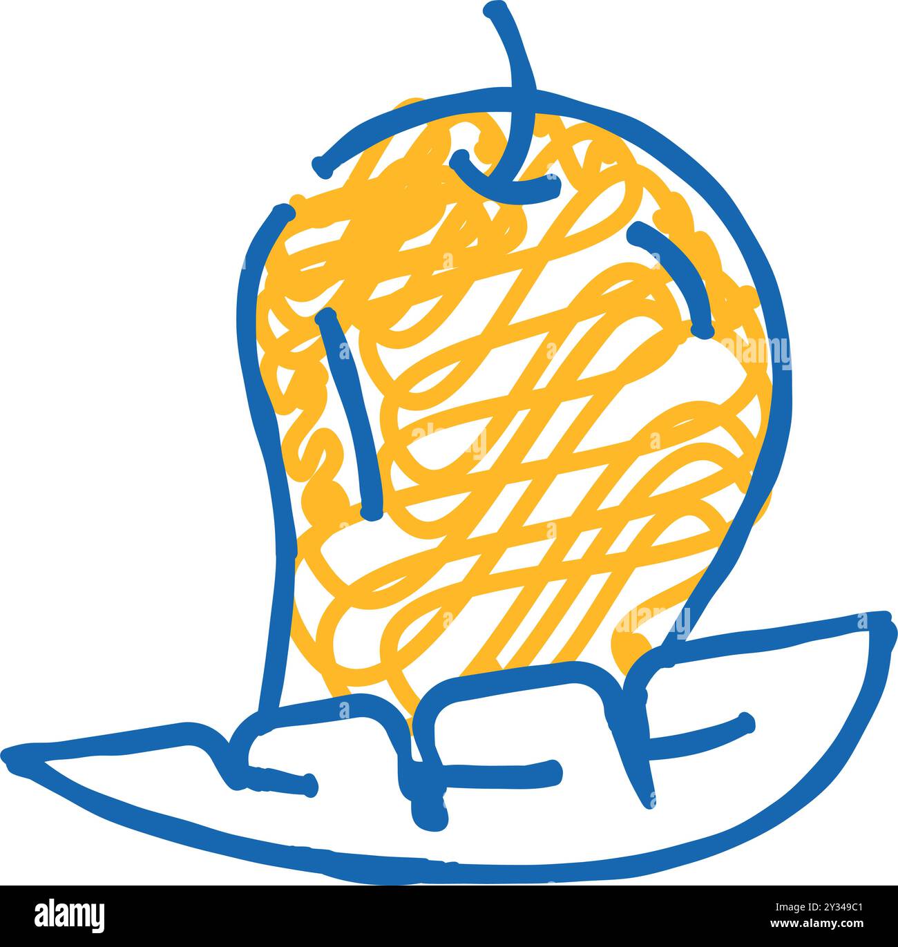 mango fruit icon doodle illustration Stock Vector Image & Art - Alamy