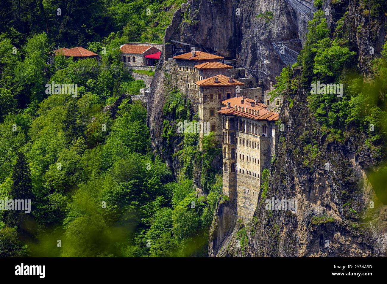 Sumela Monastery, a Greek Orthodox wonder located in Turkey's ...