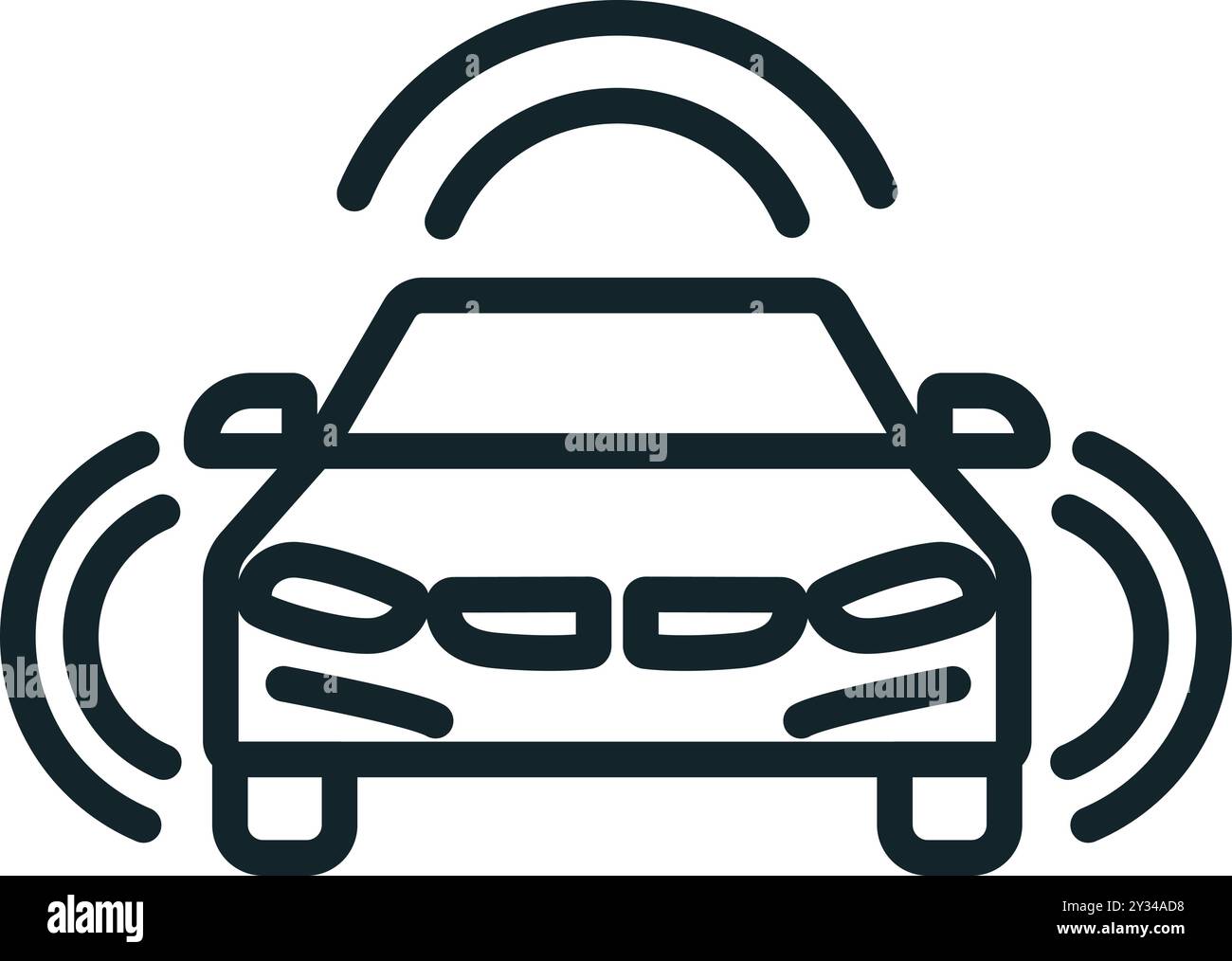 Autonomous self-driving driverless vehicle using artificial ...