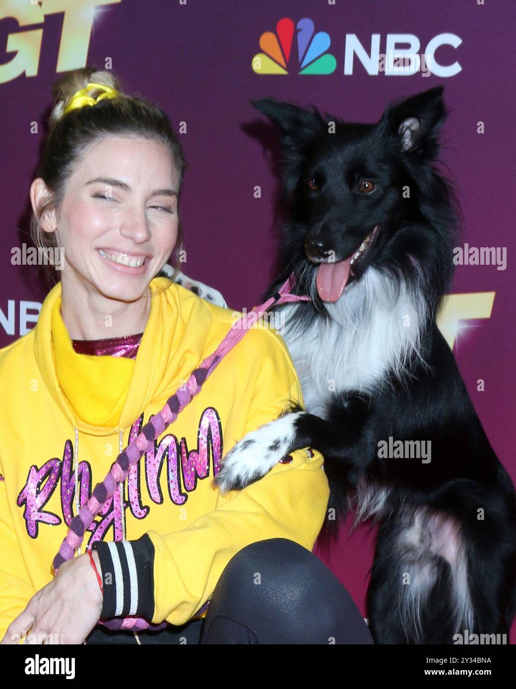 Ca. 11th Sep, 2024. Roni Sagi, Rhythm the dancing dog at arrivals for ...