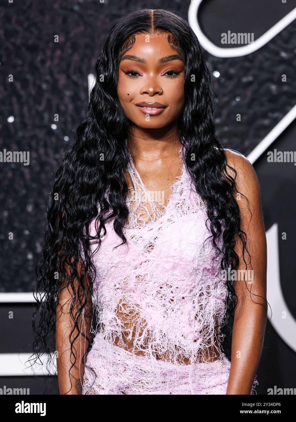 ELMONT, NEW YORK, USA - SEPTEMBER 11: Lola Brooke arrives at the 2024 ...