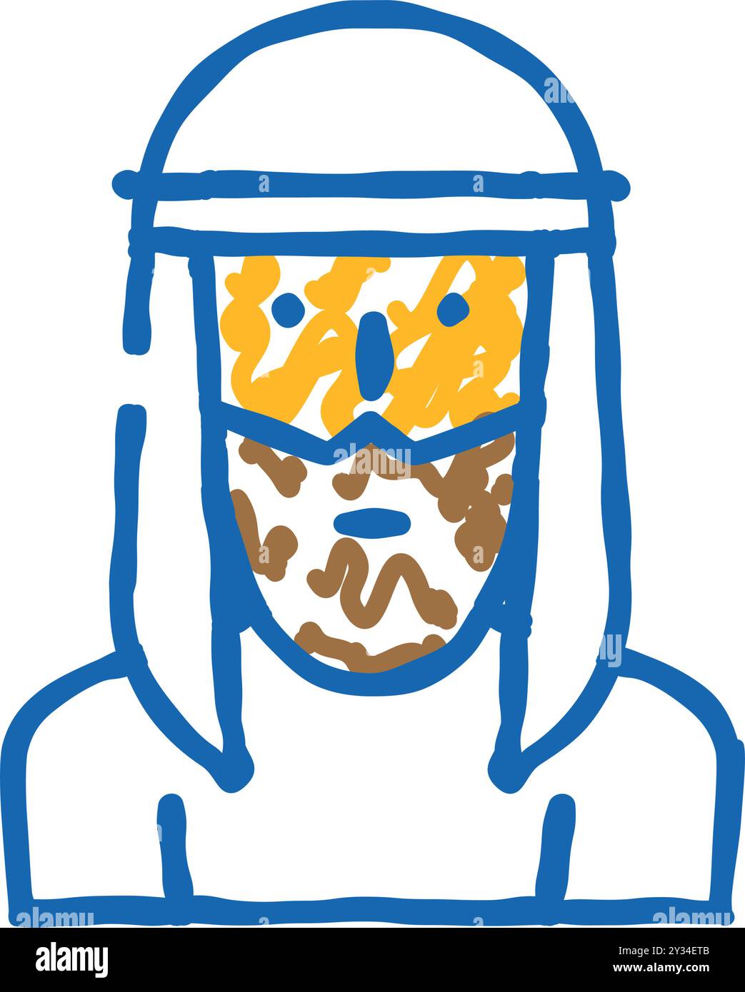 Family teenager muslim Stock Vector Images - Alamy