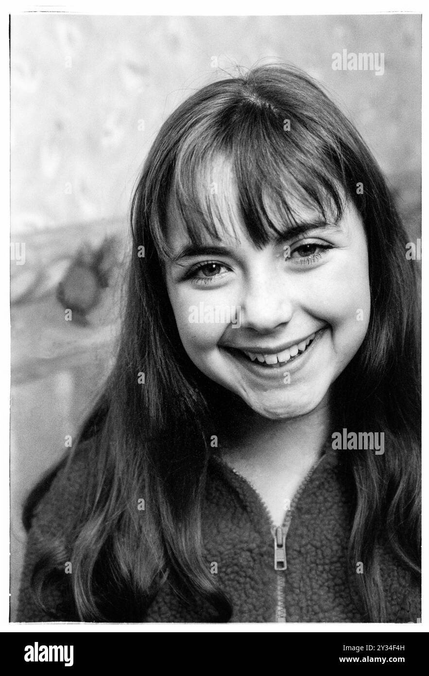 CHARLOTTE CHURCH, CHILD STAR, PORTRAIT, 1998: A very early portrait of ...