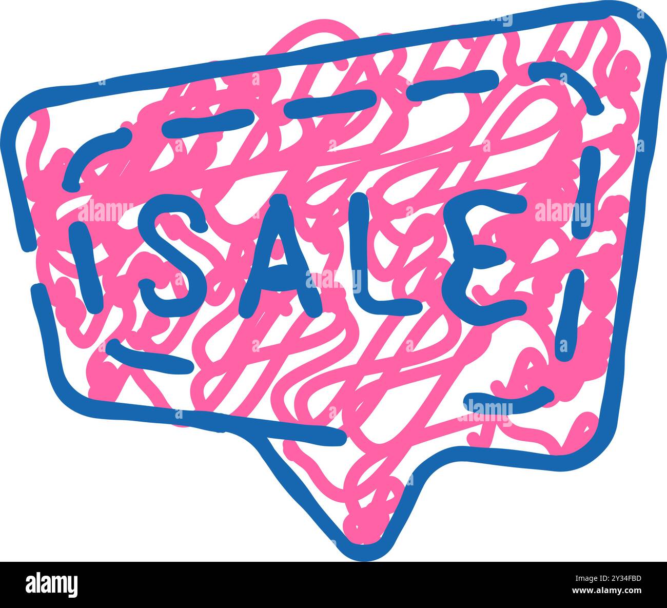 quote frame sale icon doodle illustration Stock Vector Image & Art - Alamy