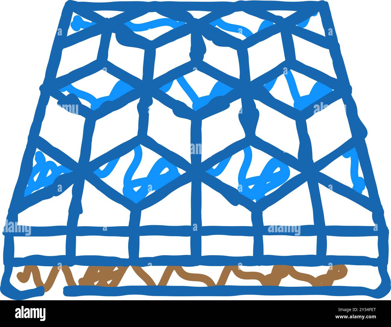 mosaic floor icon doodle illustration Stock Vector Image & Art - Alamy