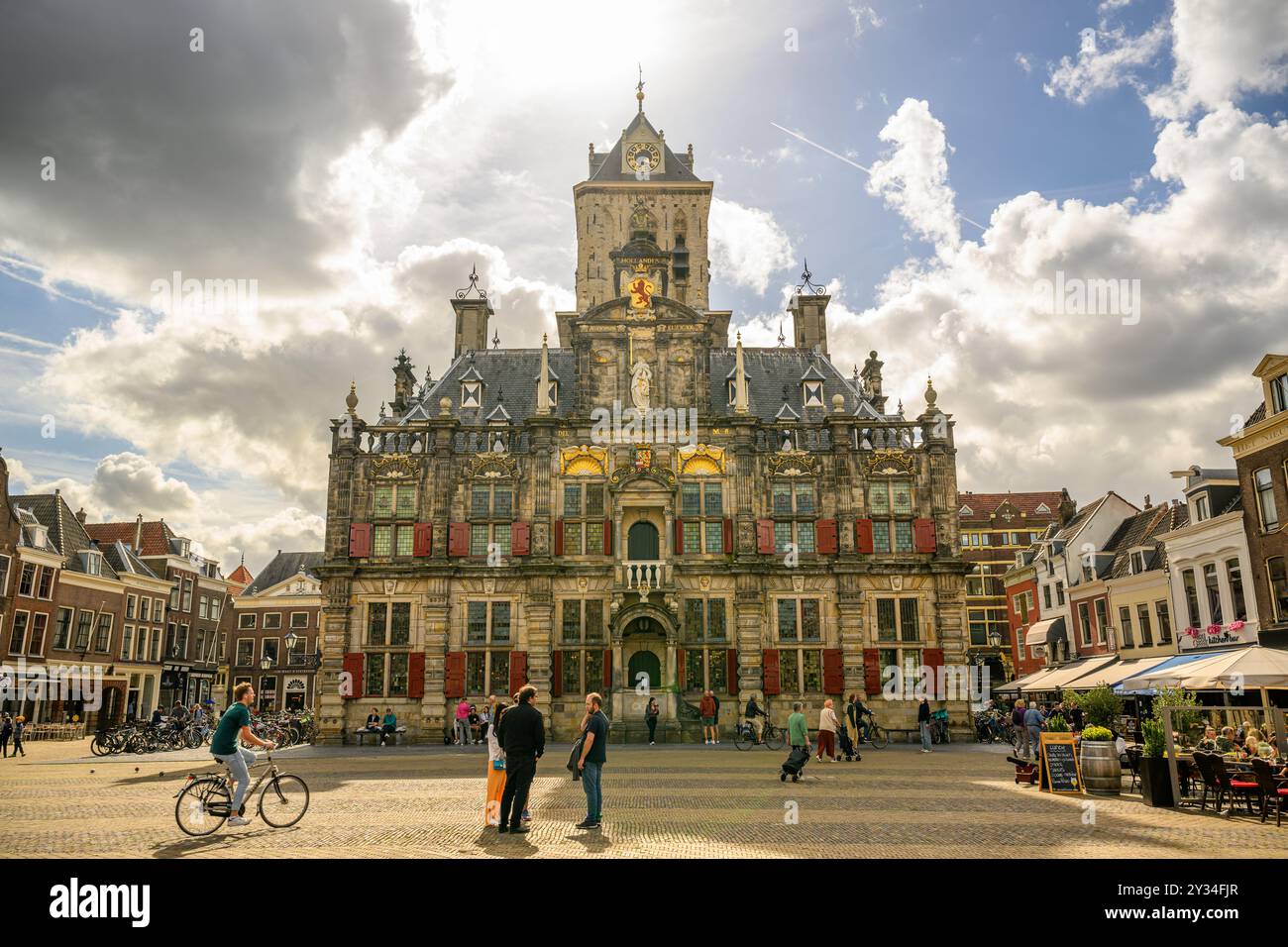 Stadhuis town hall belfry hi-res stock photography and images - Alamy