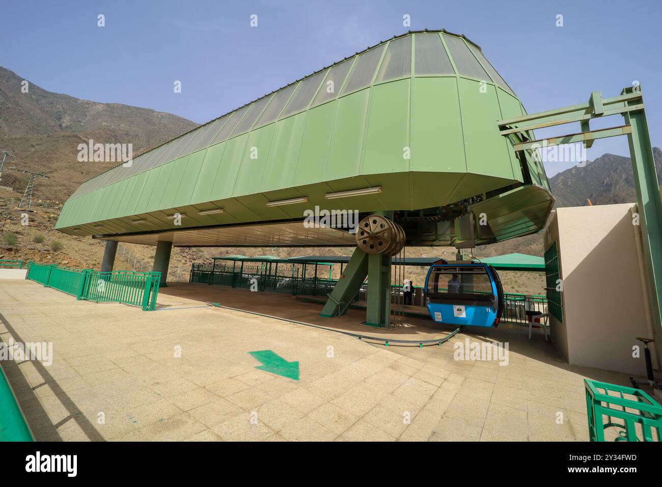 Abha , Saudi Arabia Jul 6 2022: Beautiful tourist places in Abha city ...