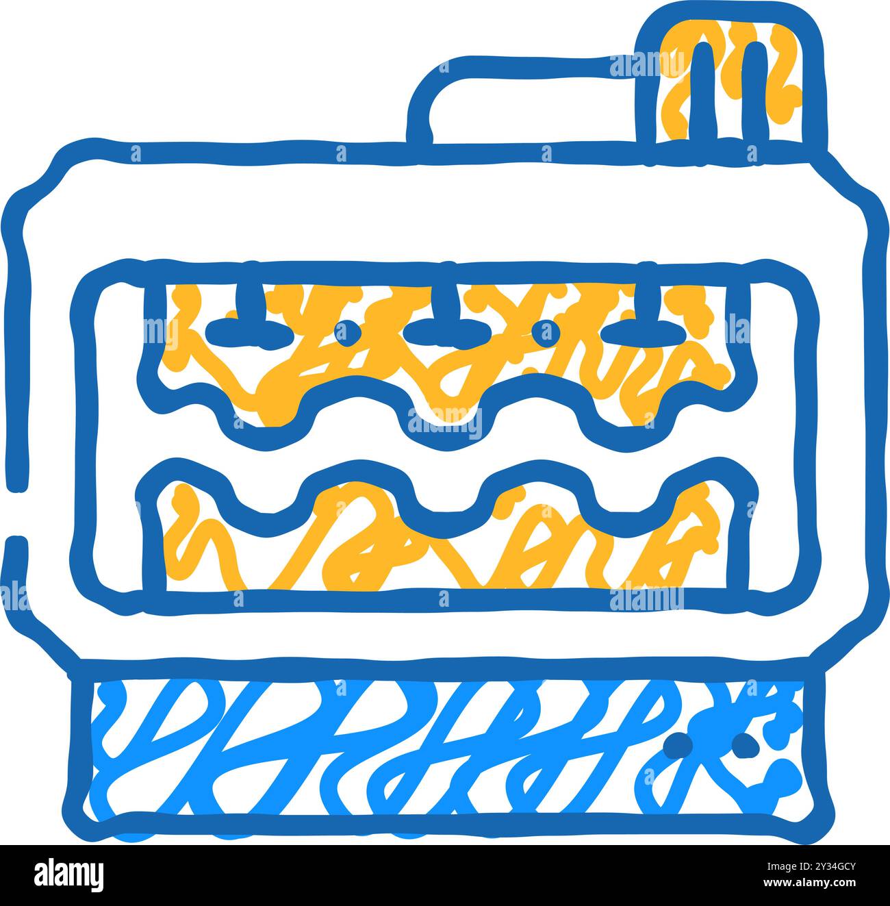 Metal material part production factory Stock Vector Images - Alamy