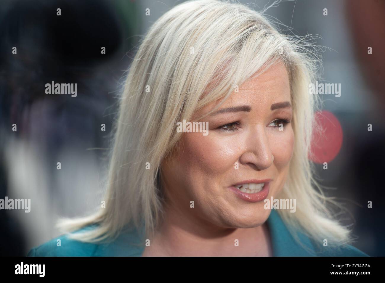 London, UK. 12 Sep 2024. Pictured: Northern Ireland First Minister ...