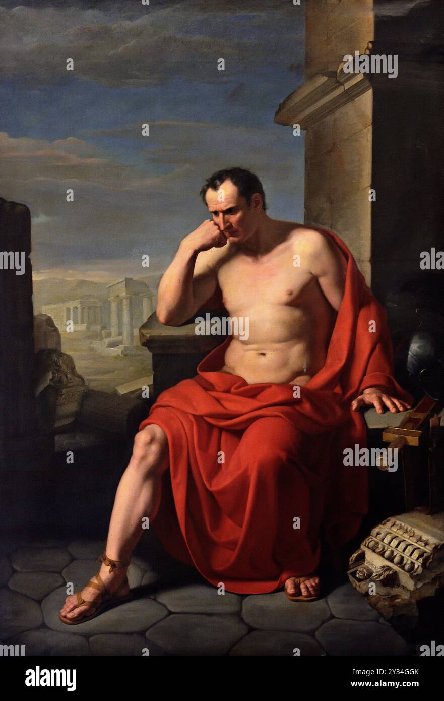 Mario assiso sulle rovine di Cartagine - Marius sitting on the ruins of ...