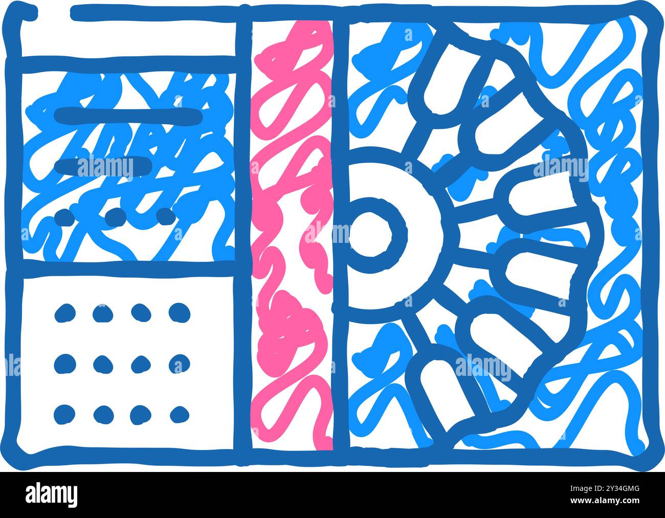 atomic absorption spectrometer icon doodle illustration Stock Vector ...