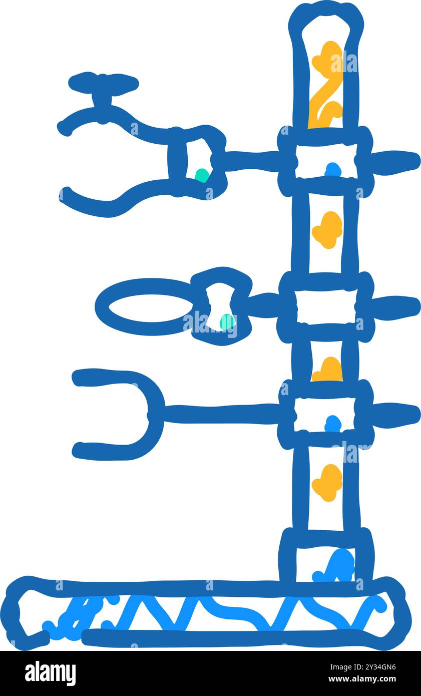 Funnel holder Stock Vector Images - Alamy