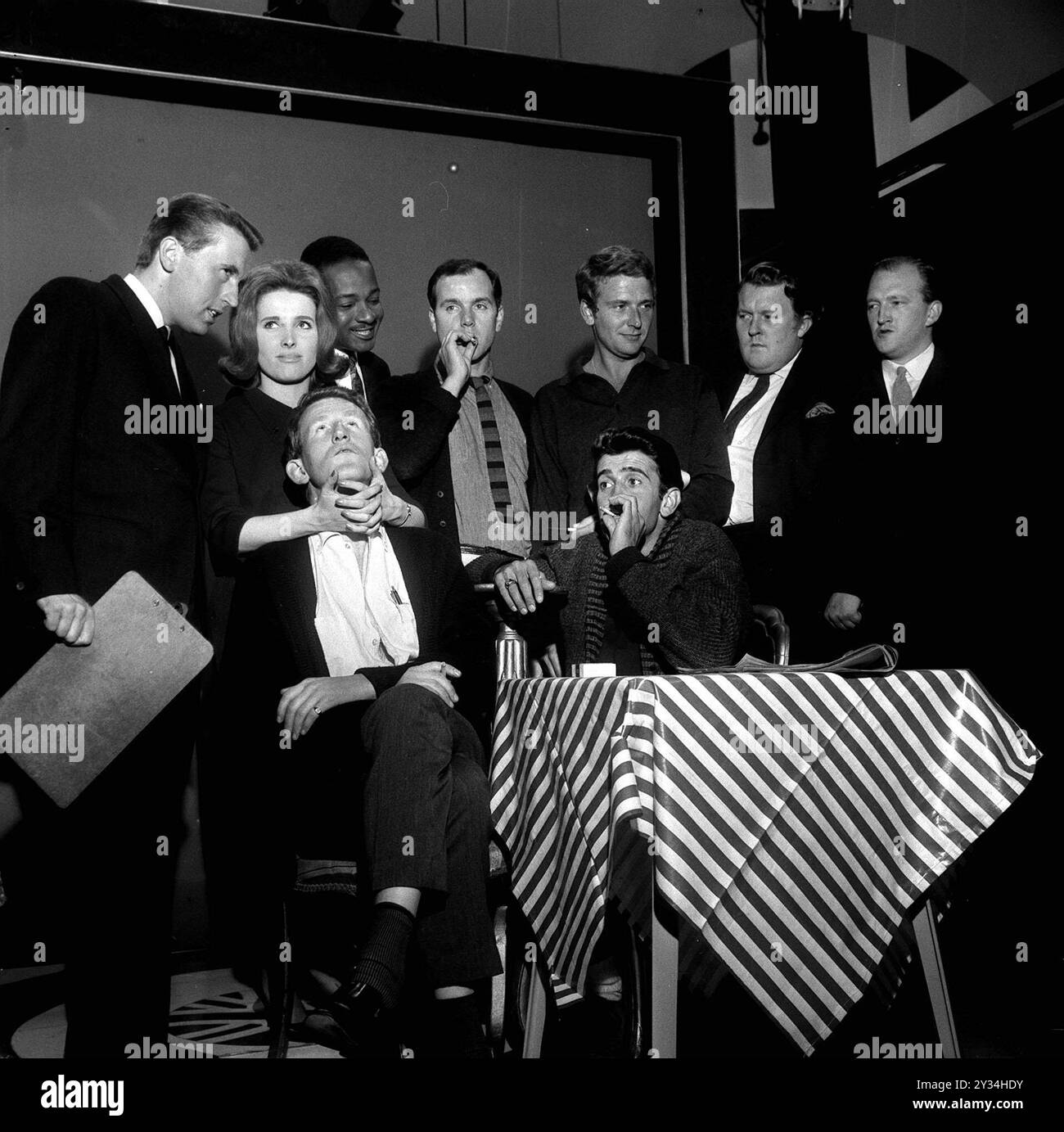 File photo dated 22/09/63 of the cast of That Was The Week That was ...