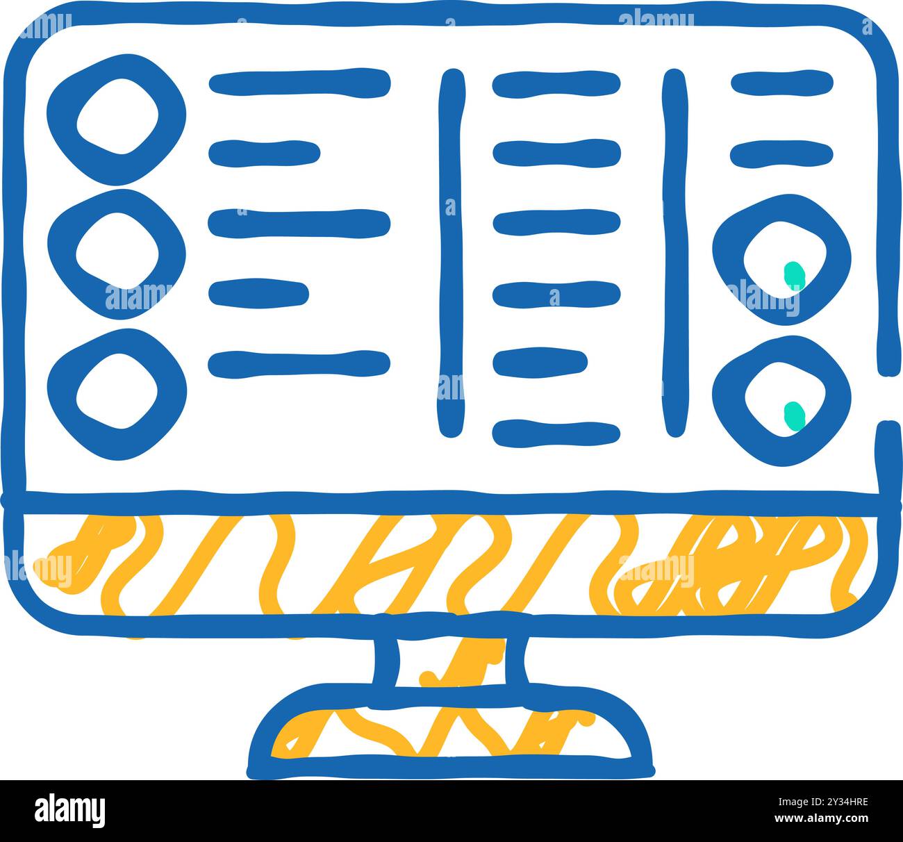 crm crew resource management icon doodle illustration Stock Vector Image & Art - Alamy