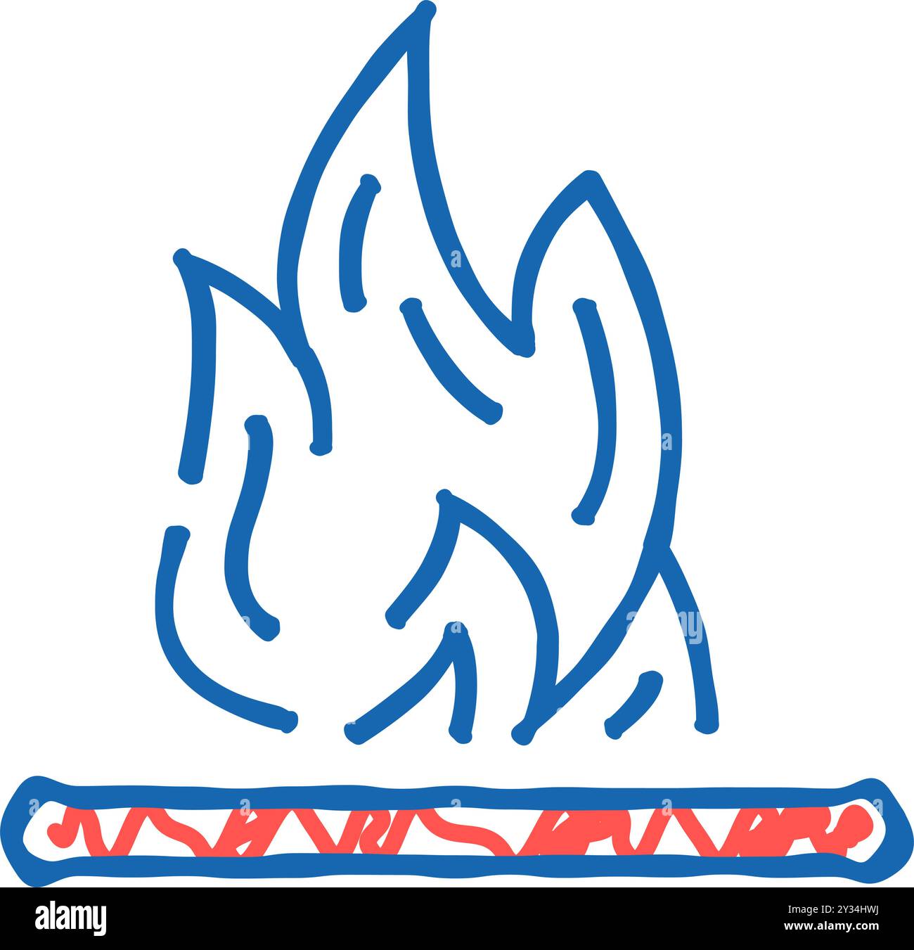 flammable container icon doodle illustration Stock Vector Image & Art ...