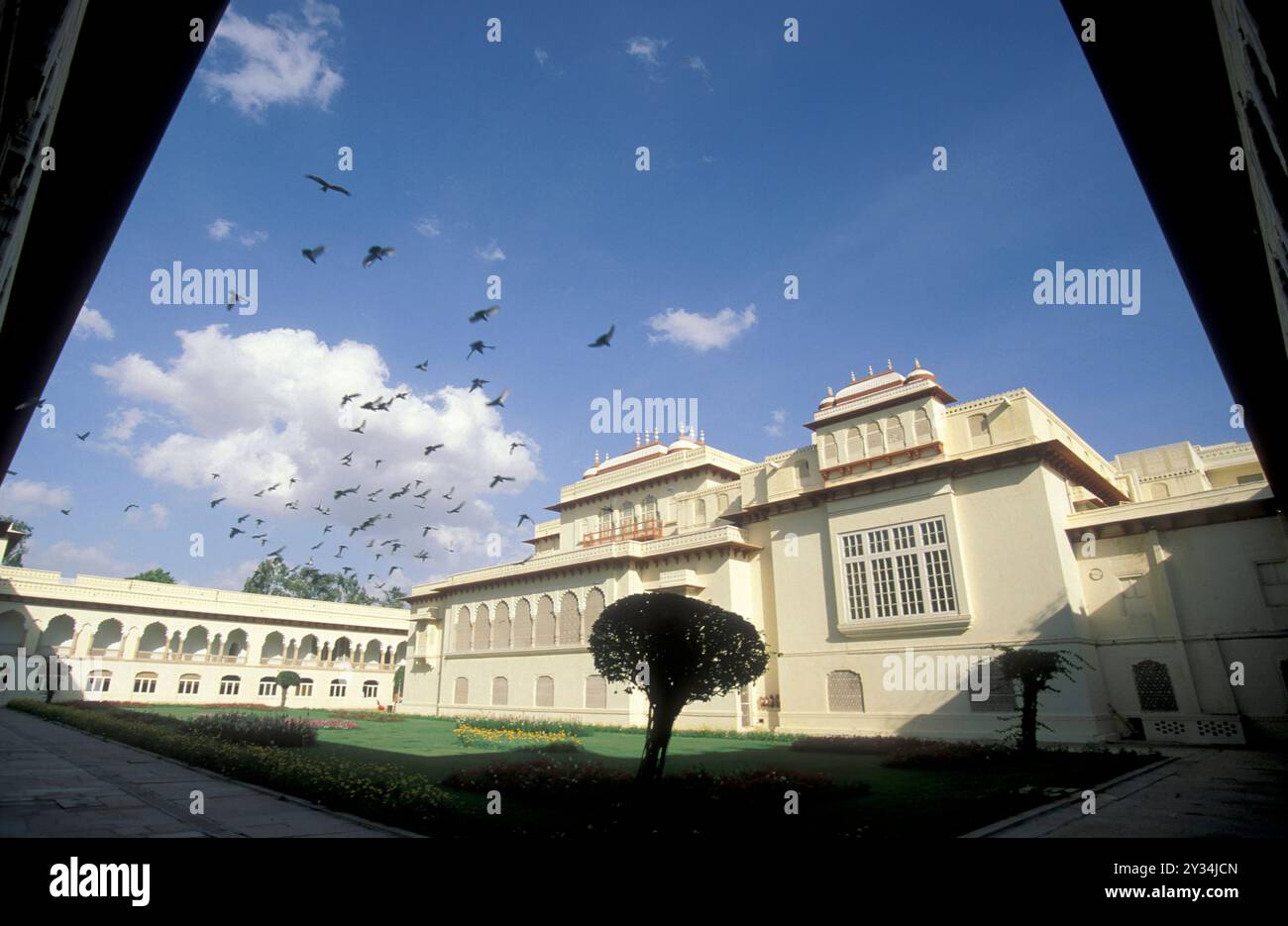 the Rambagh Palace Hotel in the City of Jaipur in the Province of ...