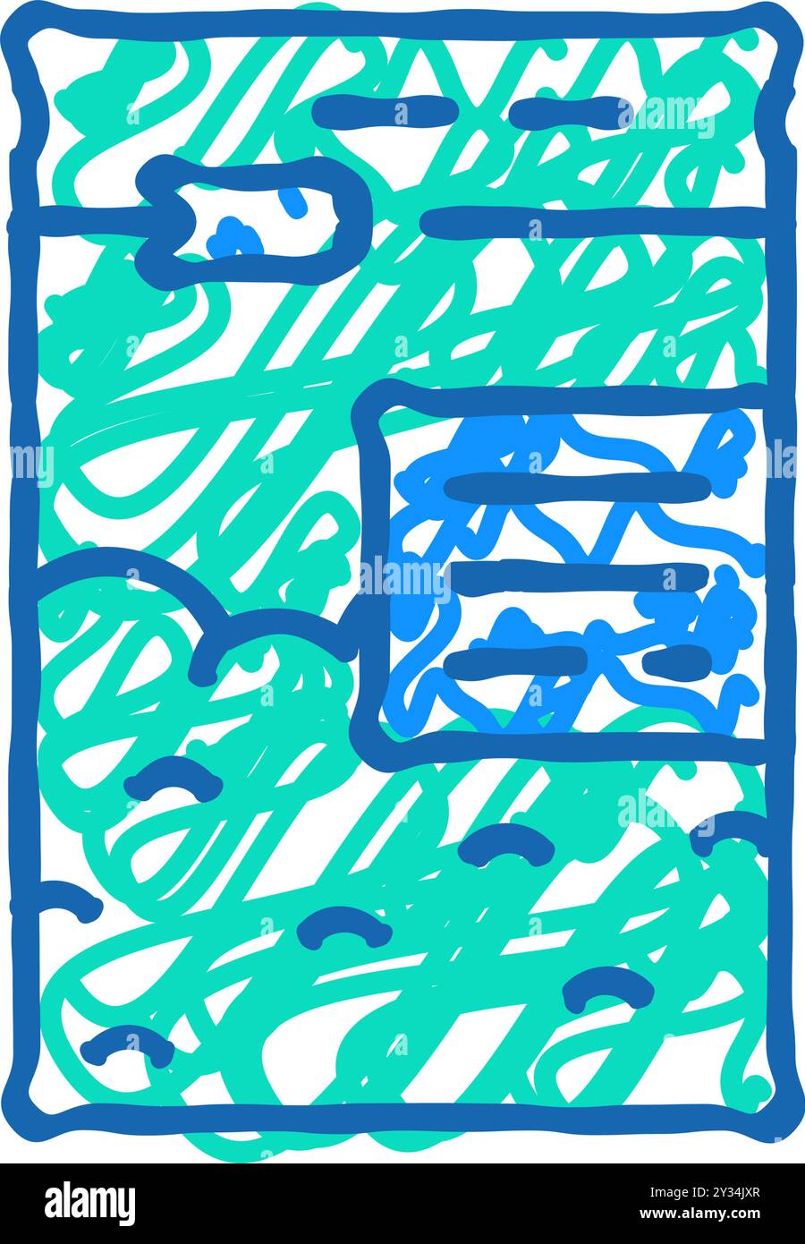 abstract package icon doodle illustration Stock Vector Image & Art - Alamy