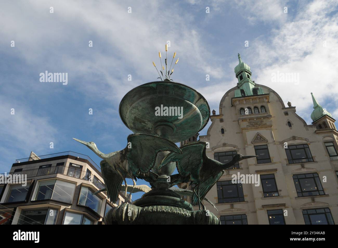 Copenhagen /Denmark/12 September 22024 / amager torv on storkes ...