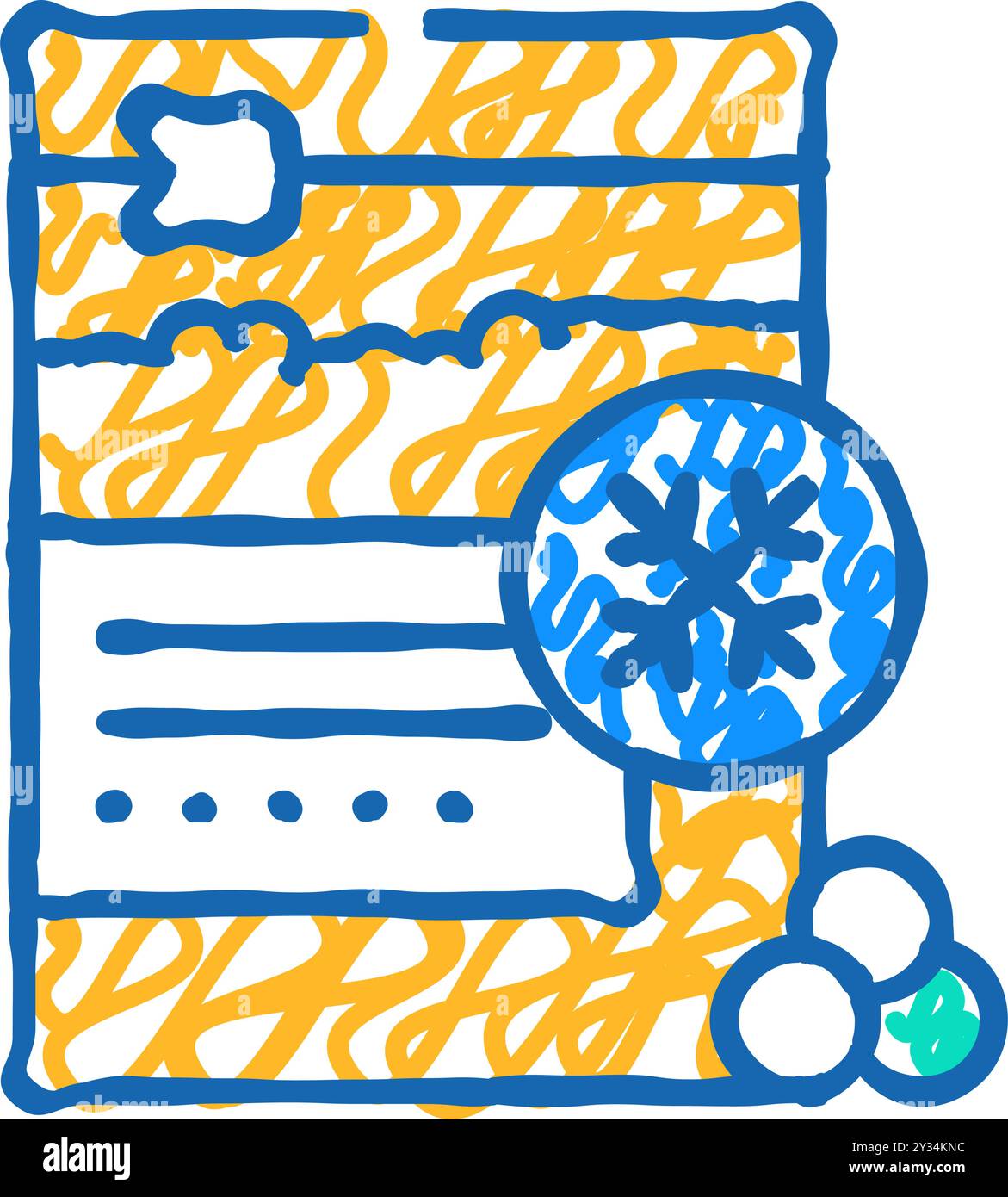 Bag frozen peas Stock Vector Images - Alamy