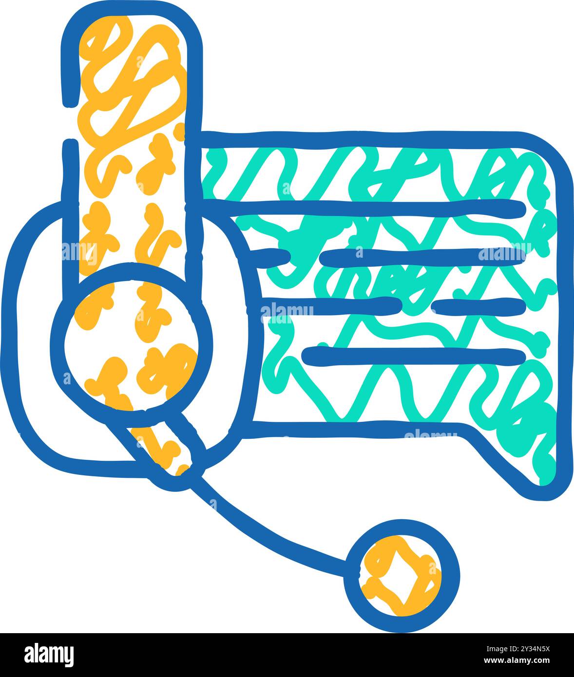 online support advice icon doodle illustration Stock Vector Image & Art ...