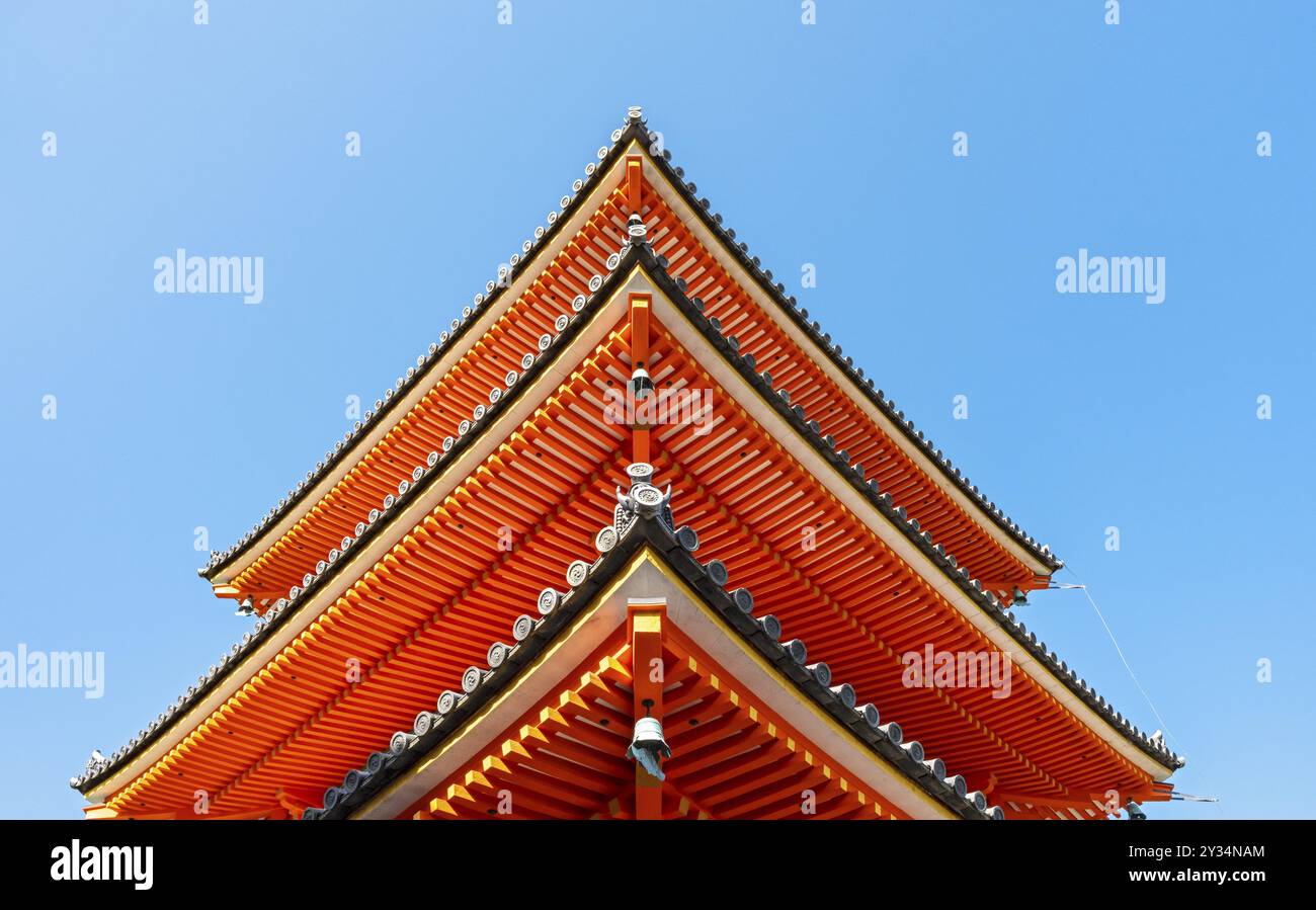 Sanju-no-to, Three Storied Pagoda, Kiyomizu-dera temple, Kyoto, Japan ...