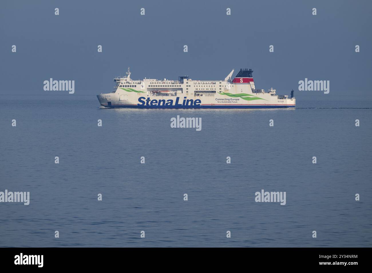 Baltic Sea ferry Skane, Rostock to Trelleborg, Stena Line, Baltic Sea ...