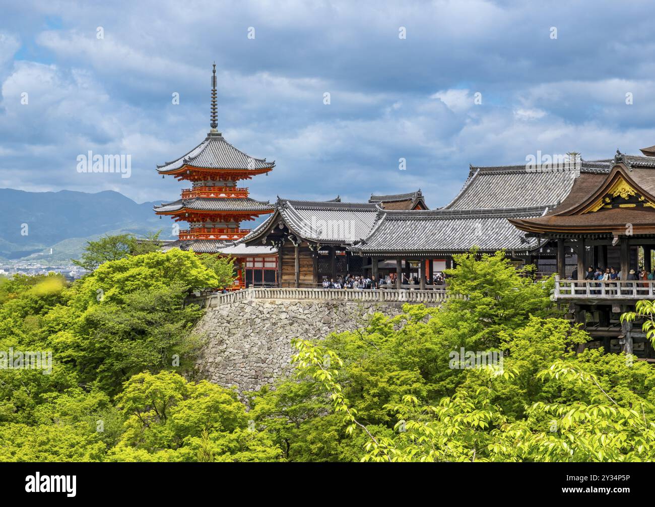 Famous places kiyomizu temple hi-res stock photography and images - Alamy