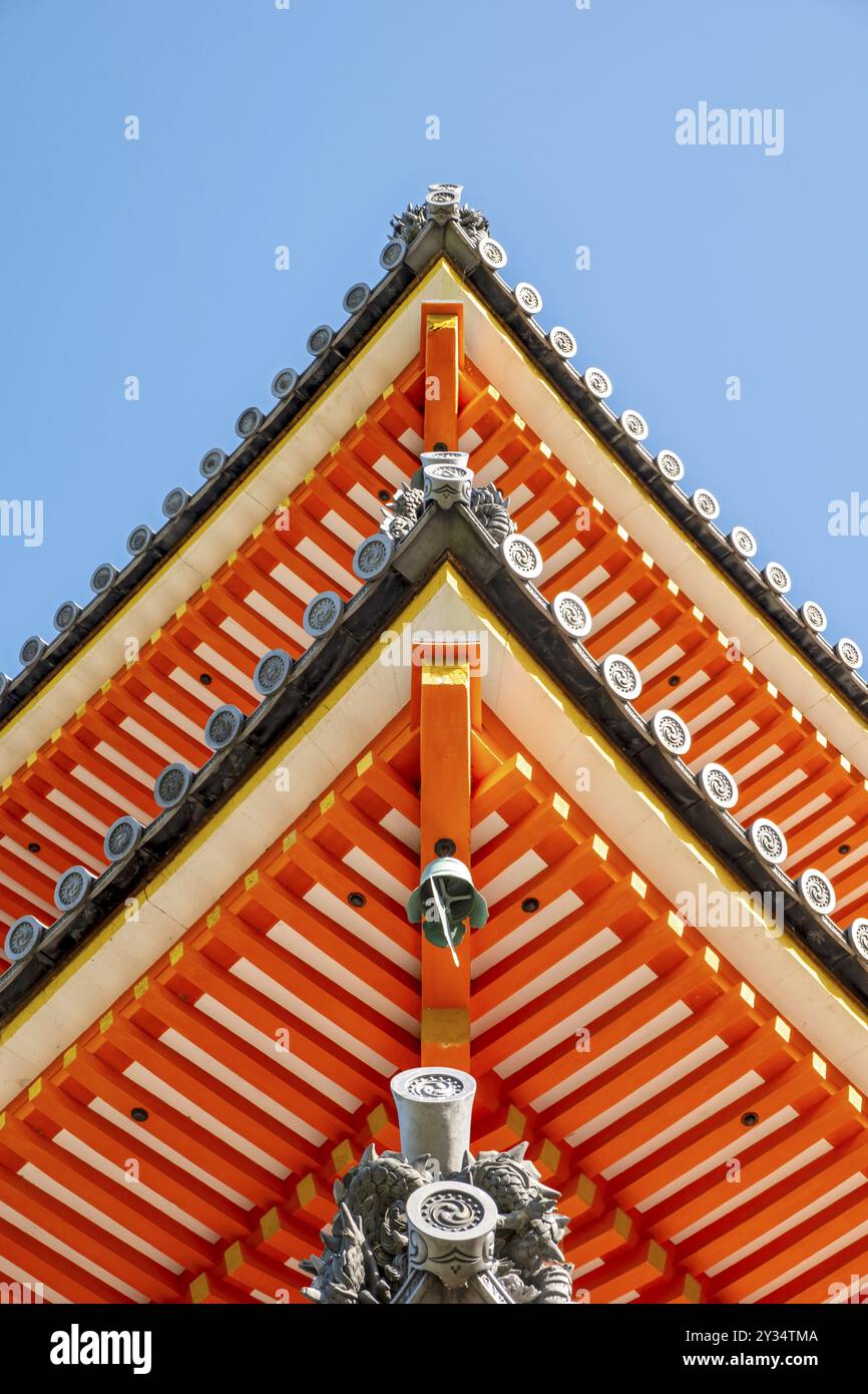 Sanju-no-to, Three Storied Pagoda, Kiyomizu-dera temple, Kyoto, Japan ...