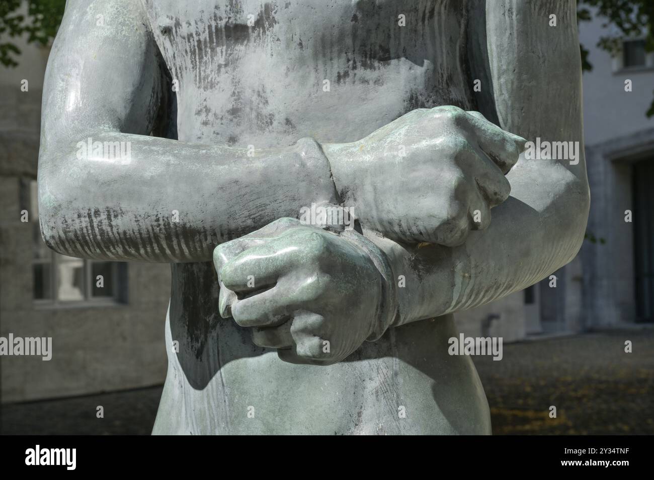 Statue of Richard Scheibe, Federal Ministry of Defence, Bendlerblock ...