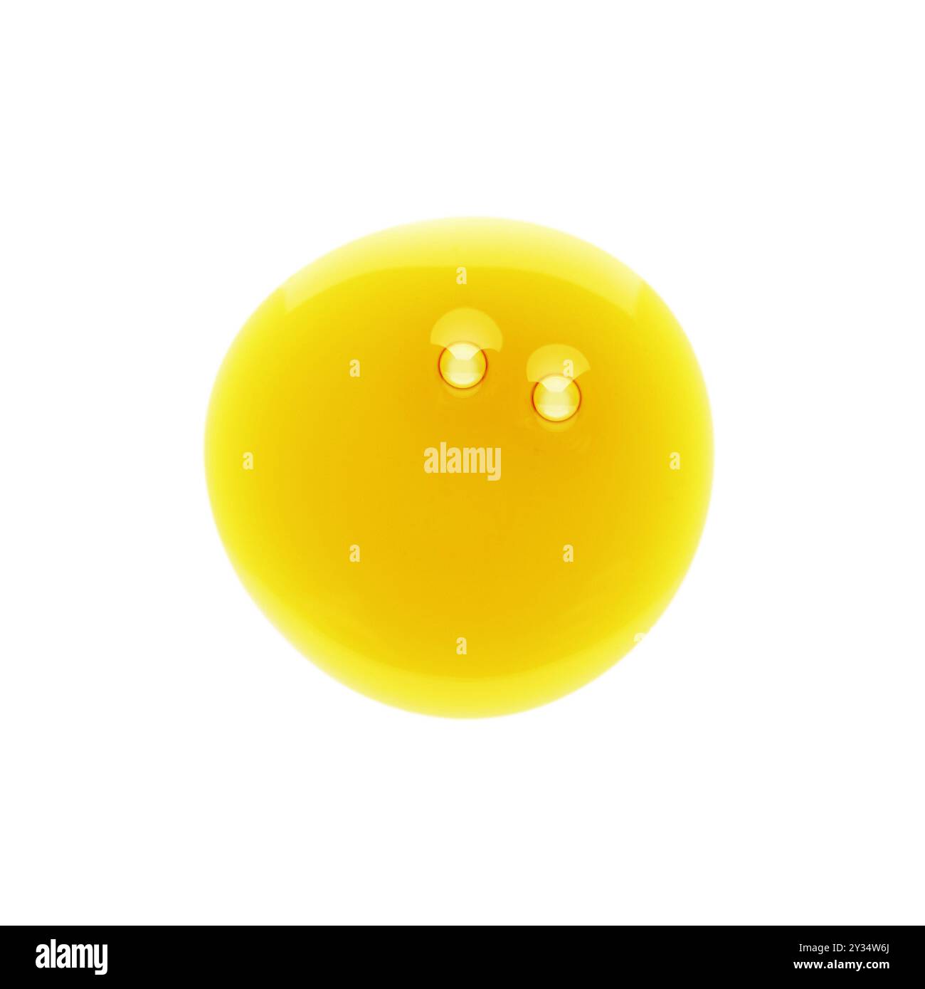 Essential oil drop isolated on white, top view. Cosmetic product Stock ...