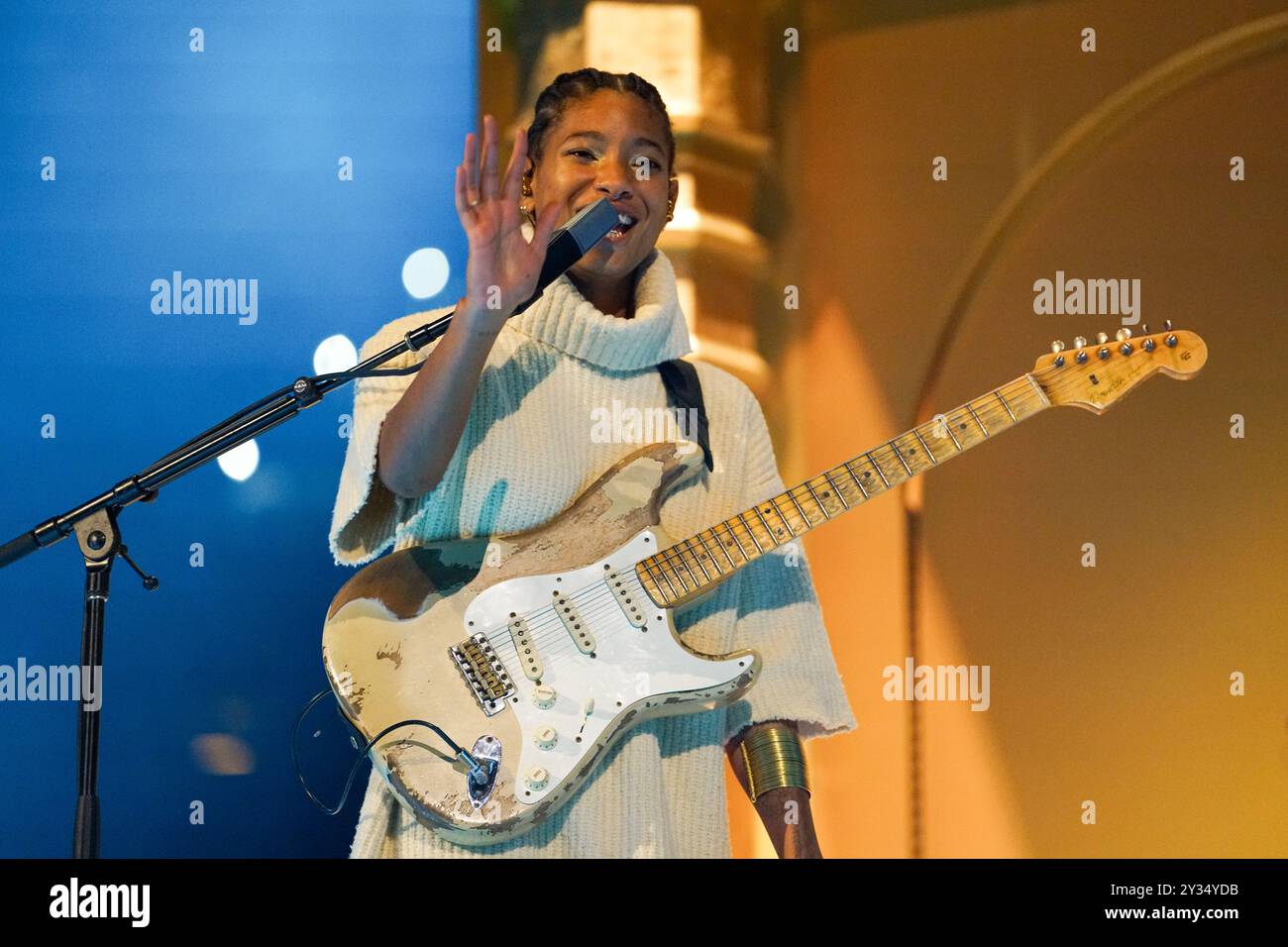 Willow Smith performs during Childish Gambino's New World Tour at State ...