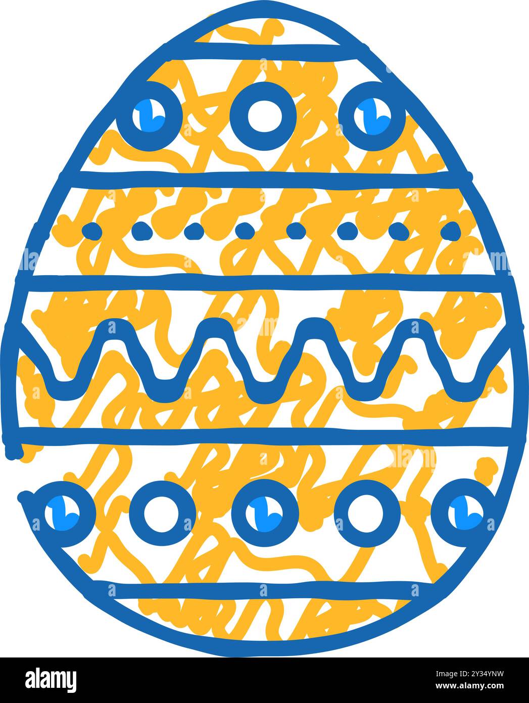 easter holiday icon doodle illustration Stock Vector Image & Art - Alamy