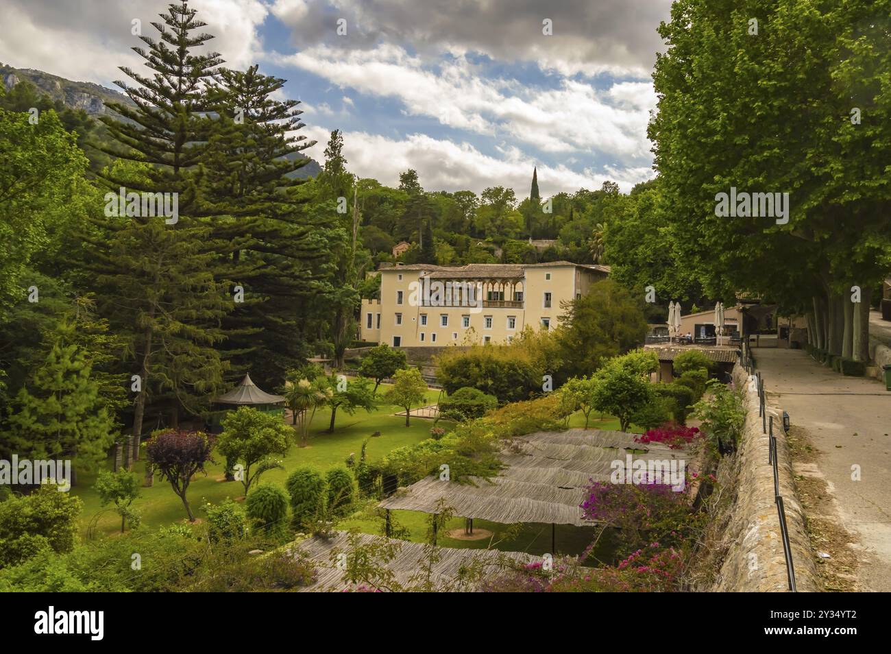 View of La Granja de Esporles the museum of tradition and history of ...