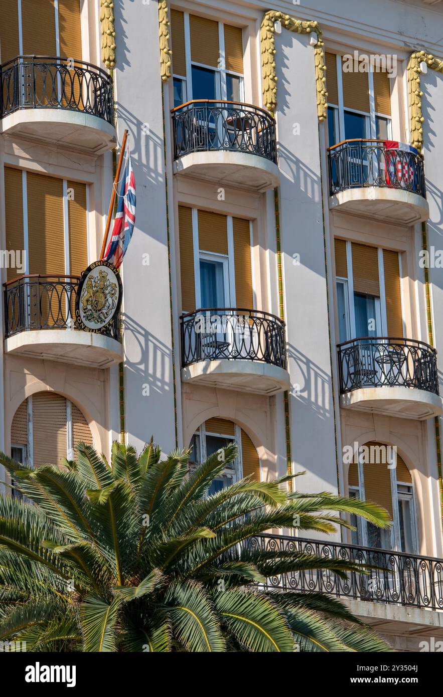 british embassy building in grad split, croatia. british consulate in ...