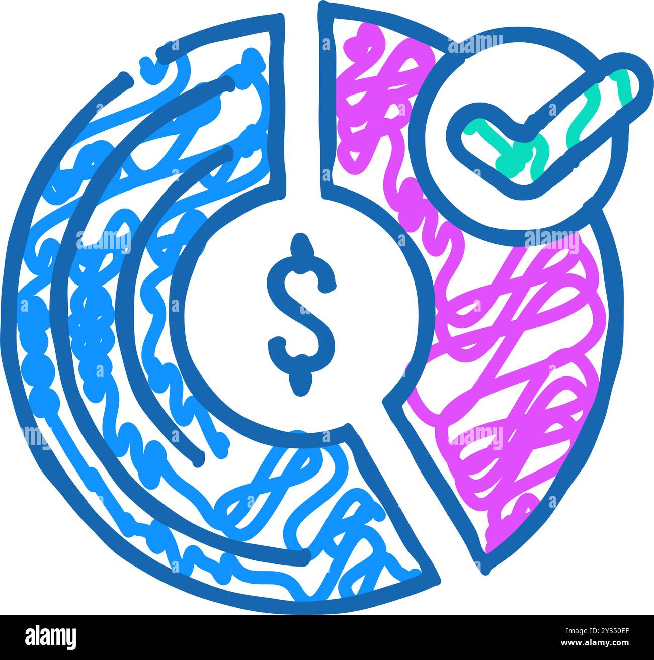 schedule compliance icon doodle illustration Stock Vector Image & Art ...