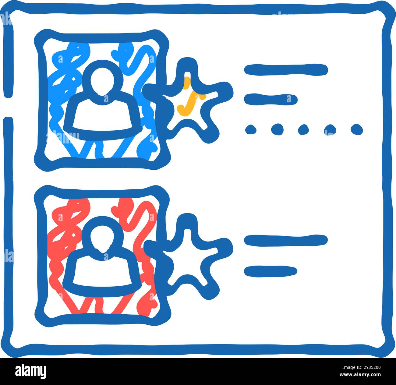 board of honor icon doodle illustration Stock Vector Image & Art - Alamy