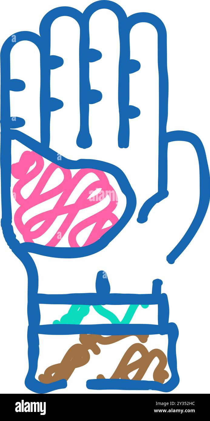 atopic dermatitis icon doodle illustration Stock Vector Image & Art - Alamy