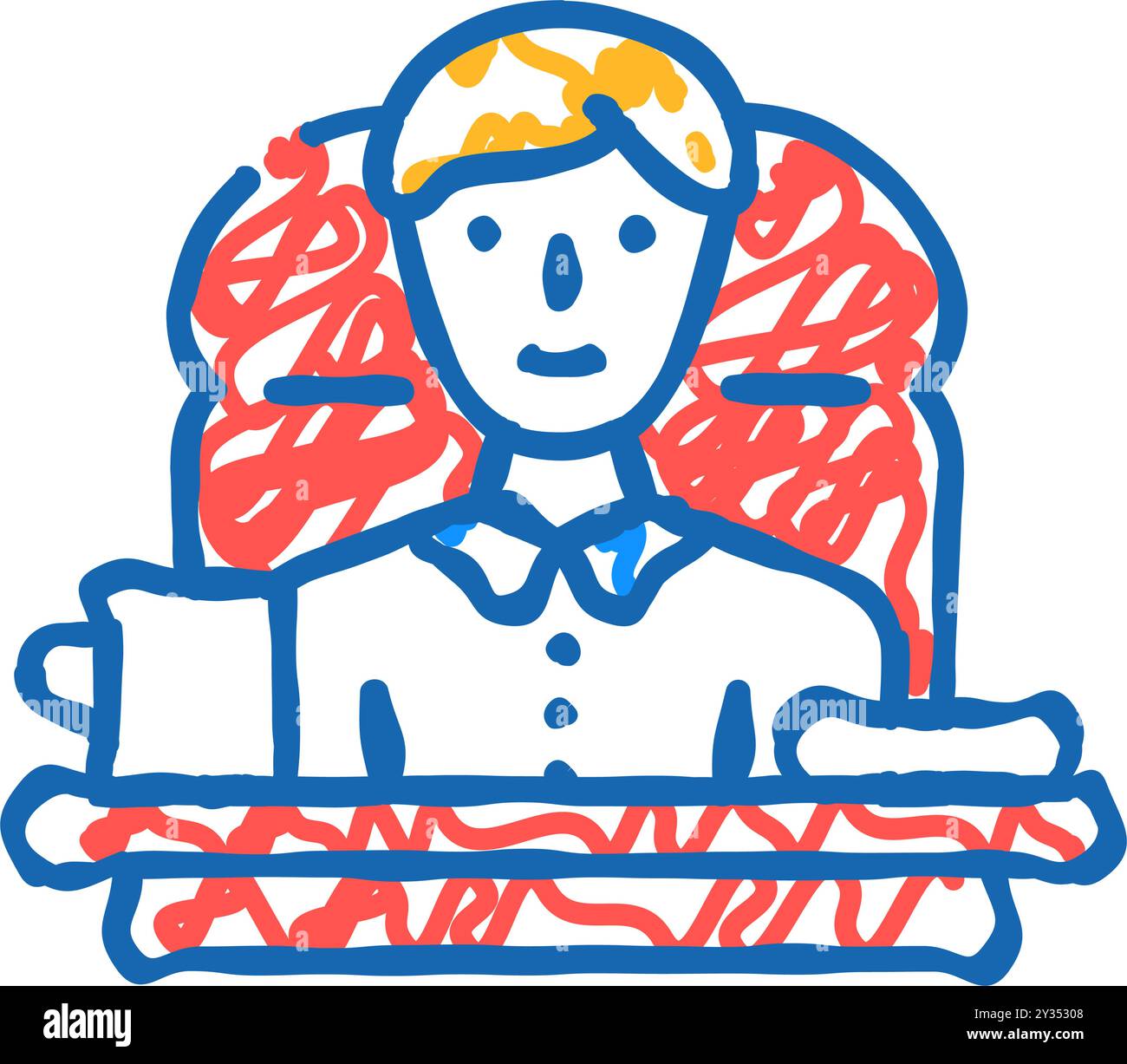 Boss award employee office Stock Vector Images - Alamy