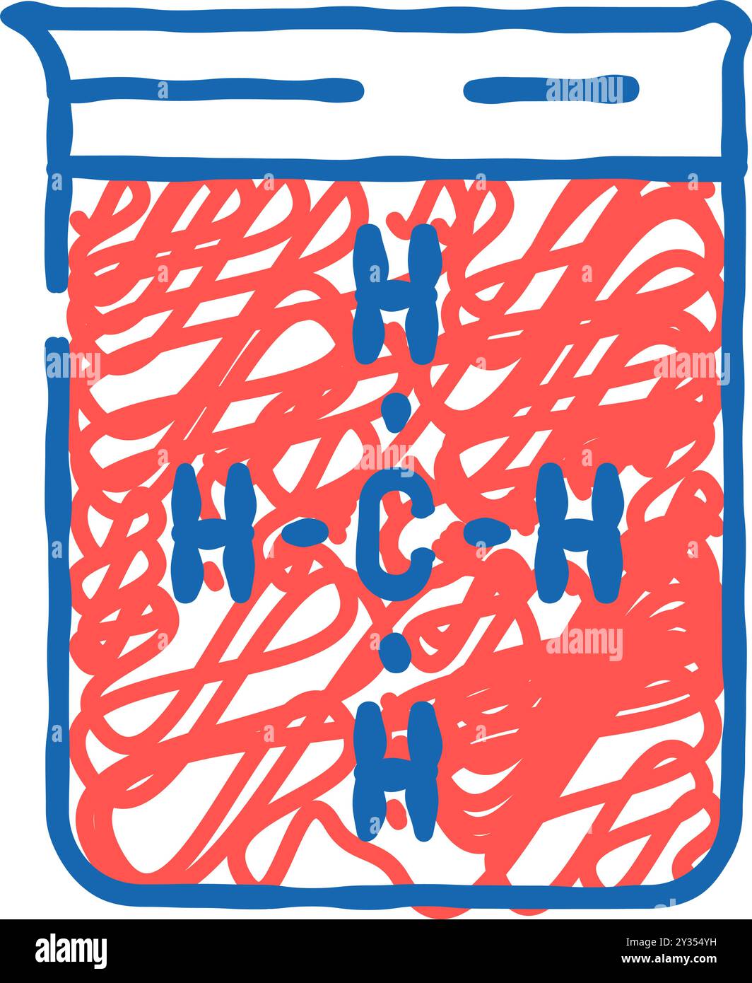 organic chemistry icon doodle illustration Stock Vector Image & Art - Alamy