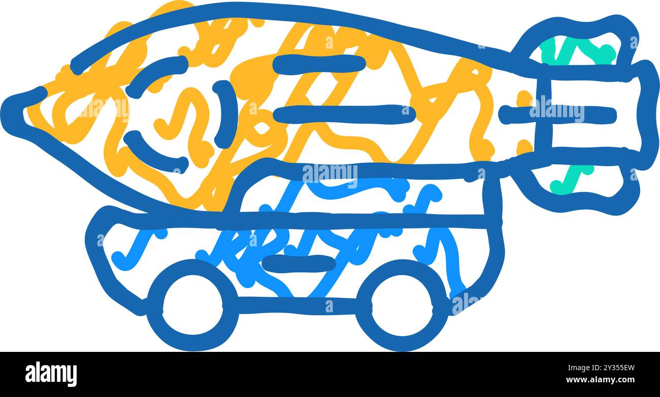 nuclear bomb icon doodle illustration Stock Vector Image & Art - Alamy