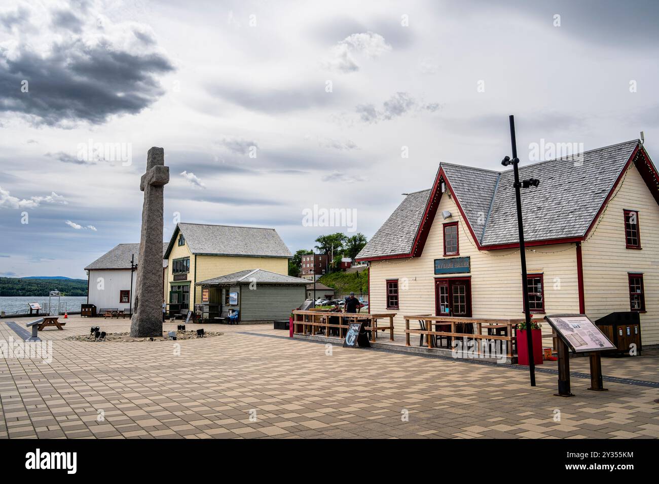 Gaspe Town, Quebec, Canada Stock Photo - Alamy