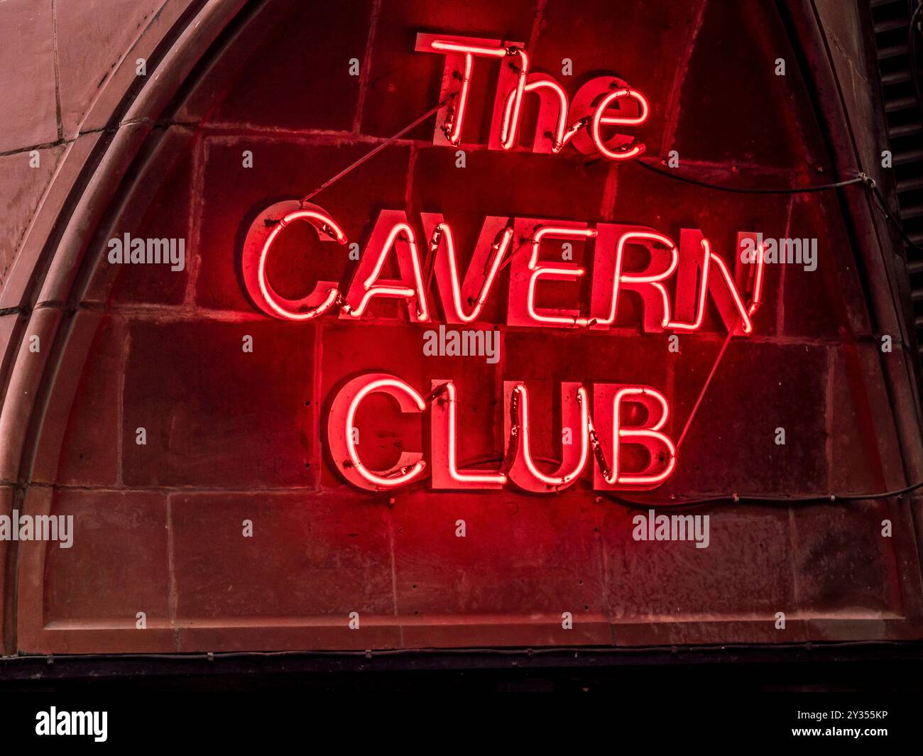 Street scene image on Mathew Street in Liverpool's Cavern Quarter where ...