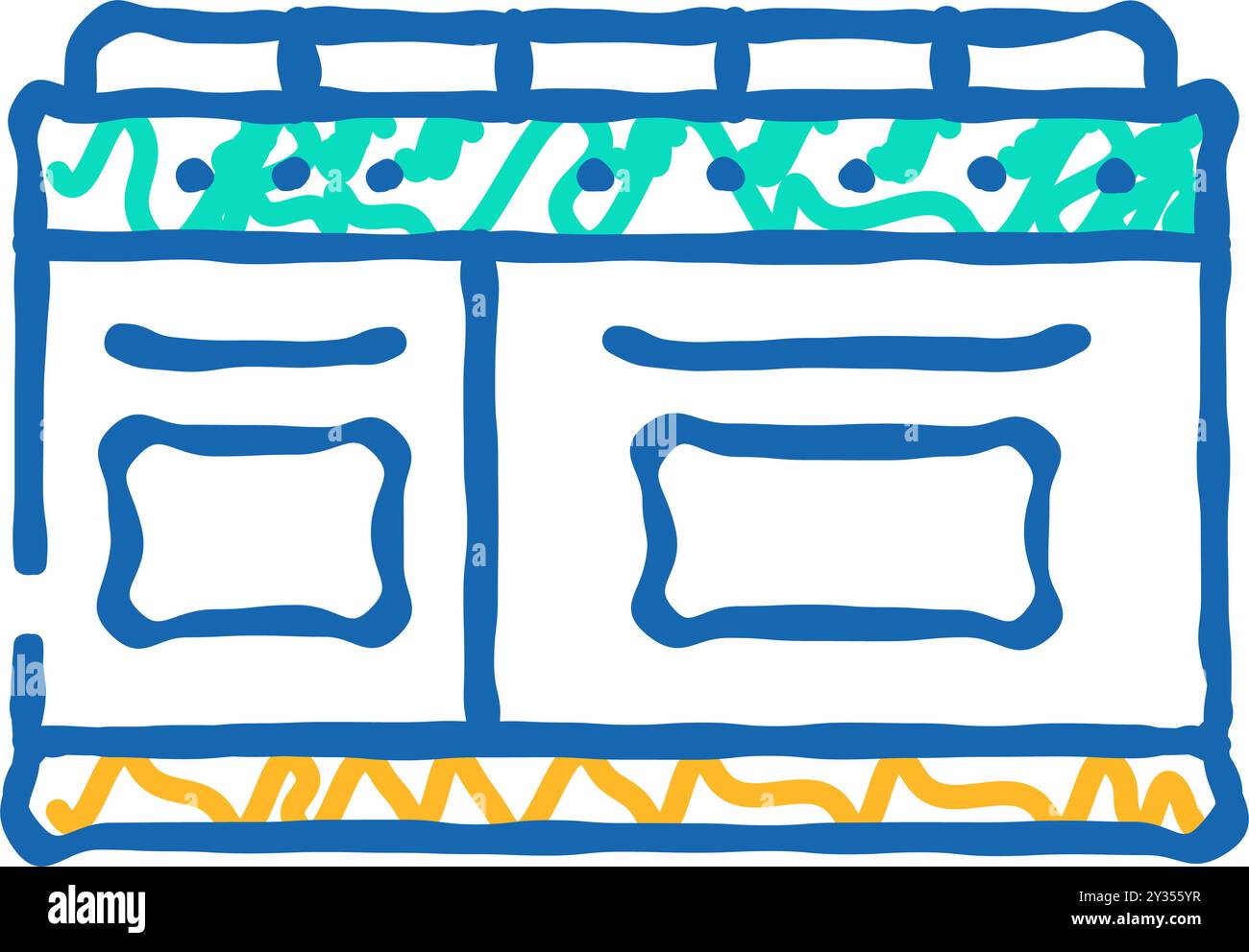 gas range icon doodle illustration Stock Vector Image & Art - Alamy